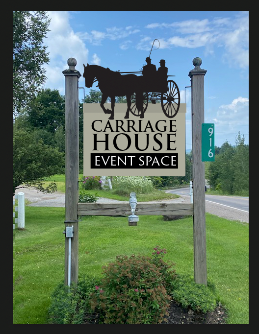 Carriage House Event Space | Jeffersonville, Vermont